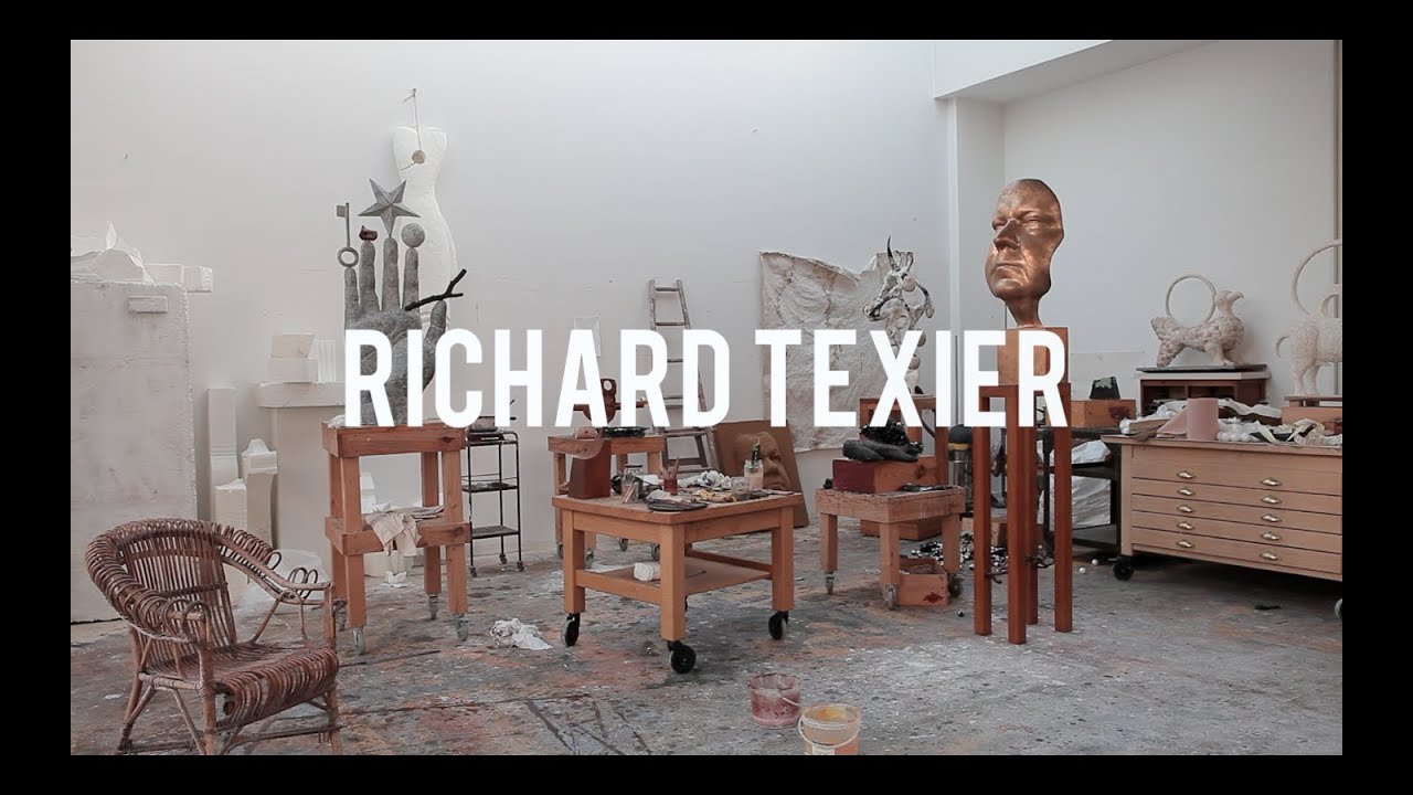 RICHARD TEXIER - PEINTURE - YouTube