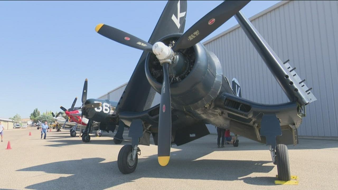 Warbird Roundup returns to Warhawk Air Museum - YouTube