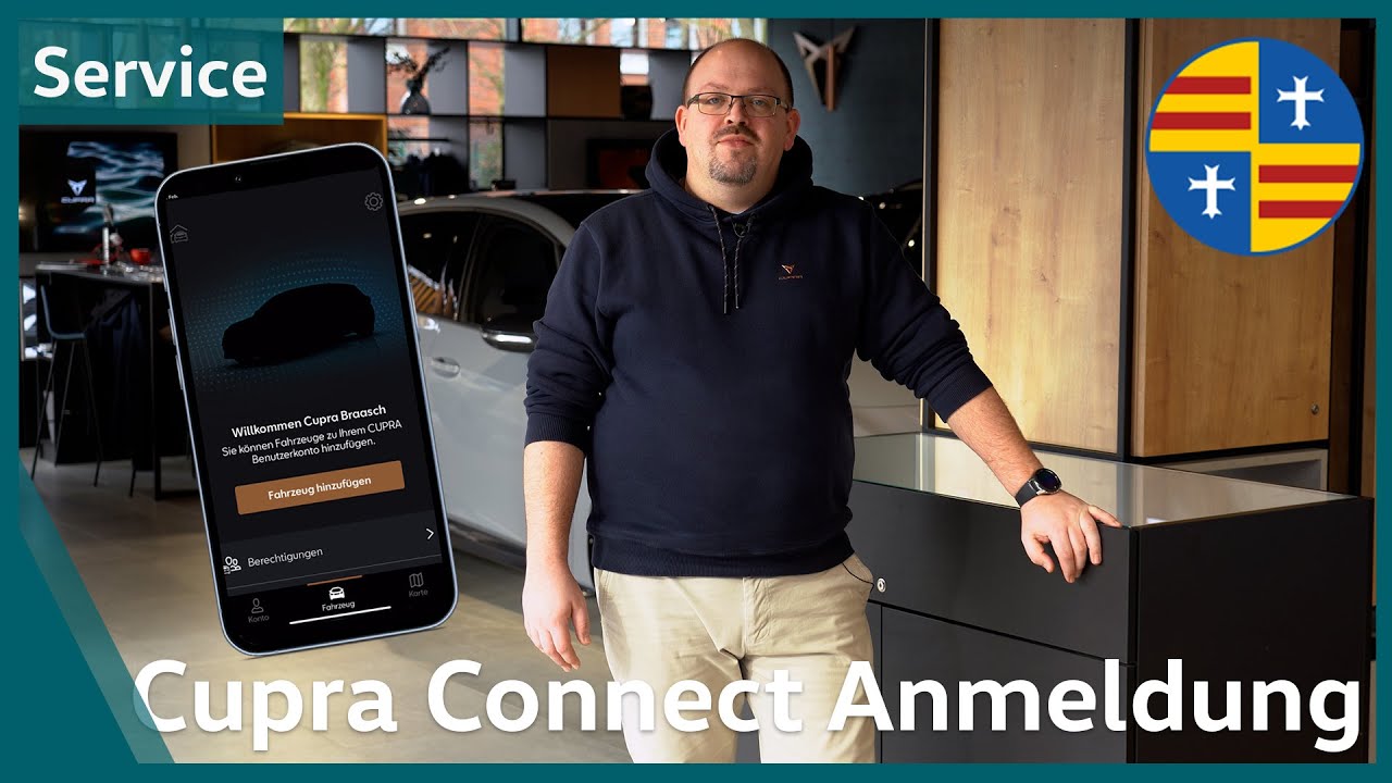 Service I Cupra Connect Anmeldung I Braasch Gruppe I 4K - YouTube