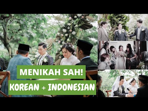 Orang Korea Menikah di Indonesia 🇰🇷🇲🇨 | Mertua Korea Kaget Nikah di Indonesia Banyak Tamunya!