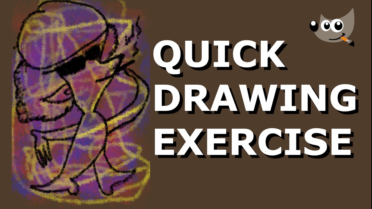 Creative drawing exercise for artists feeling stuck - YouTube