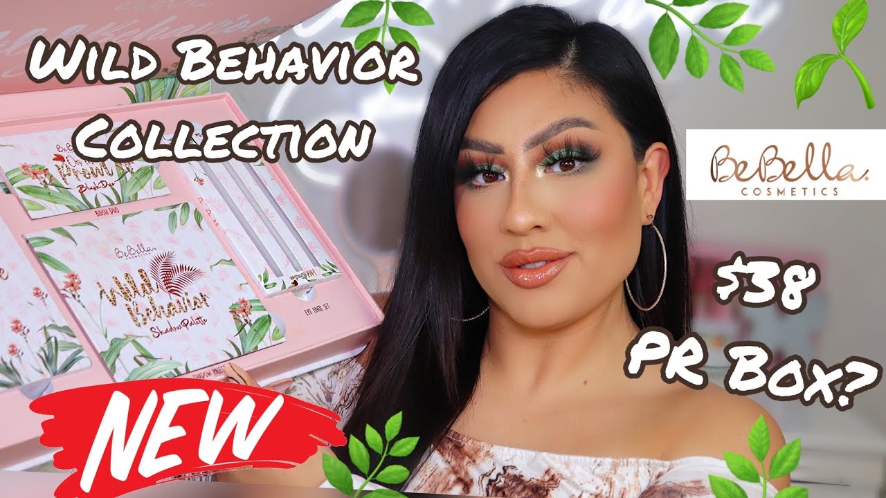 NEW! BEBELLA COSMETICS WILD BEHAVIOR COLLECTION *TRY ON AND REVIEW* Alma Rivera Beauty - YouTube