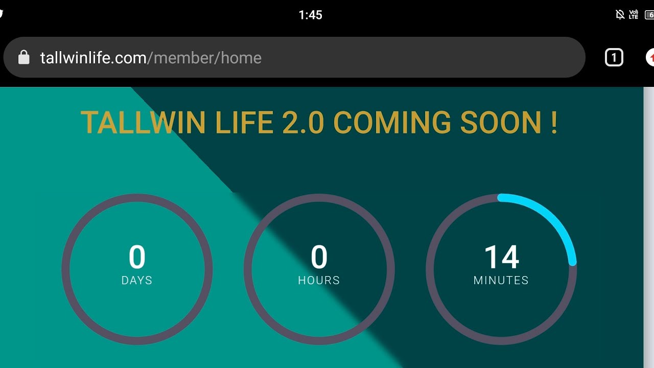 Tallwin Life 2.0 Update 🔥 Launch today at 2 Pm 🔊 A Big Opportunity 🎯 - YouTube
