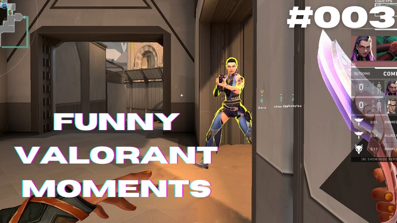 FUNNY VALORANT MOMENTS (003) #valorant - YouTube