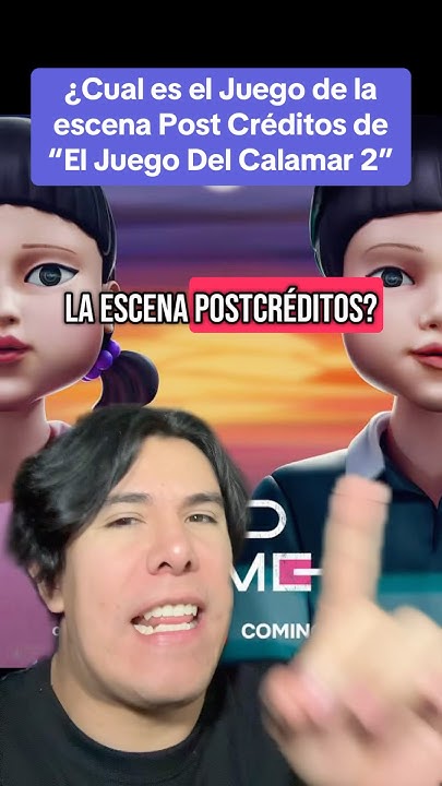¿Cual es el Juego de la escena Post Créditos de “El Juego Del Calamar 2” #squidgame #squidgame2 ...