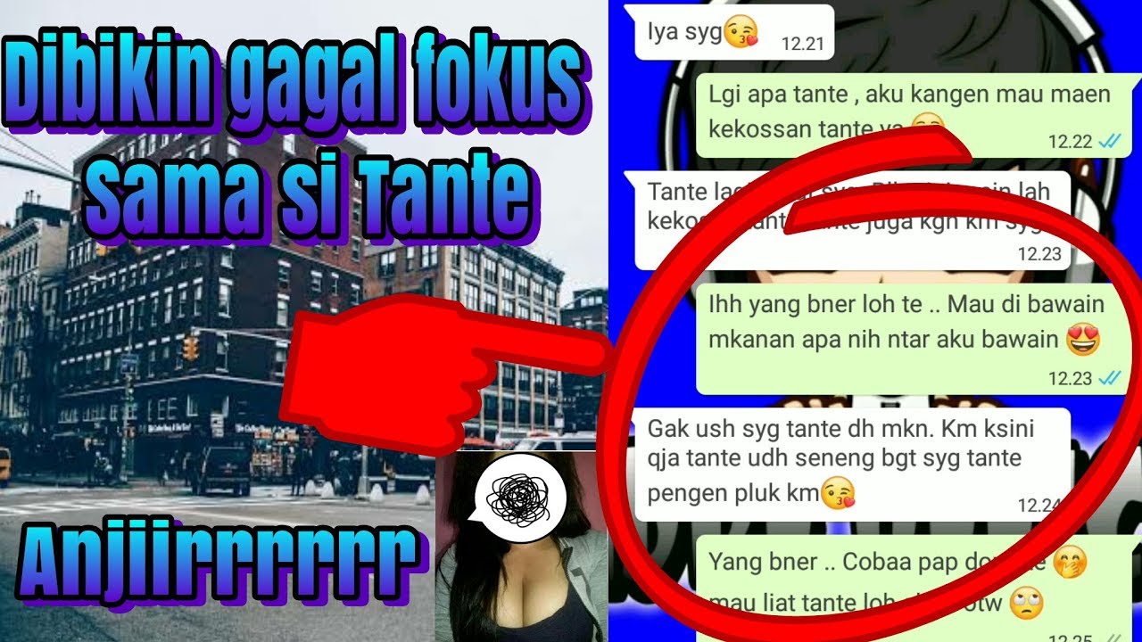 Tante bikin gua gagal fokus!!! Anjaaaayyyy #4 - YouTube