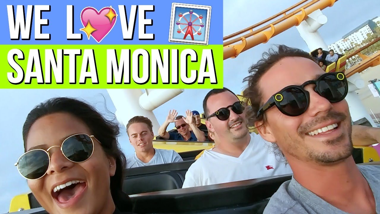 SANTA MONICA ADVENTURES | Sonya and Kennedy Vlogs - YouTube