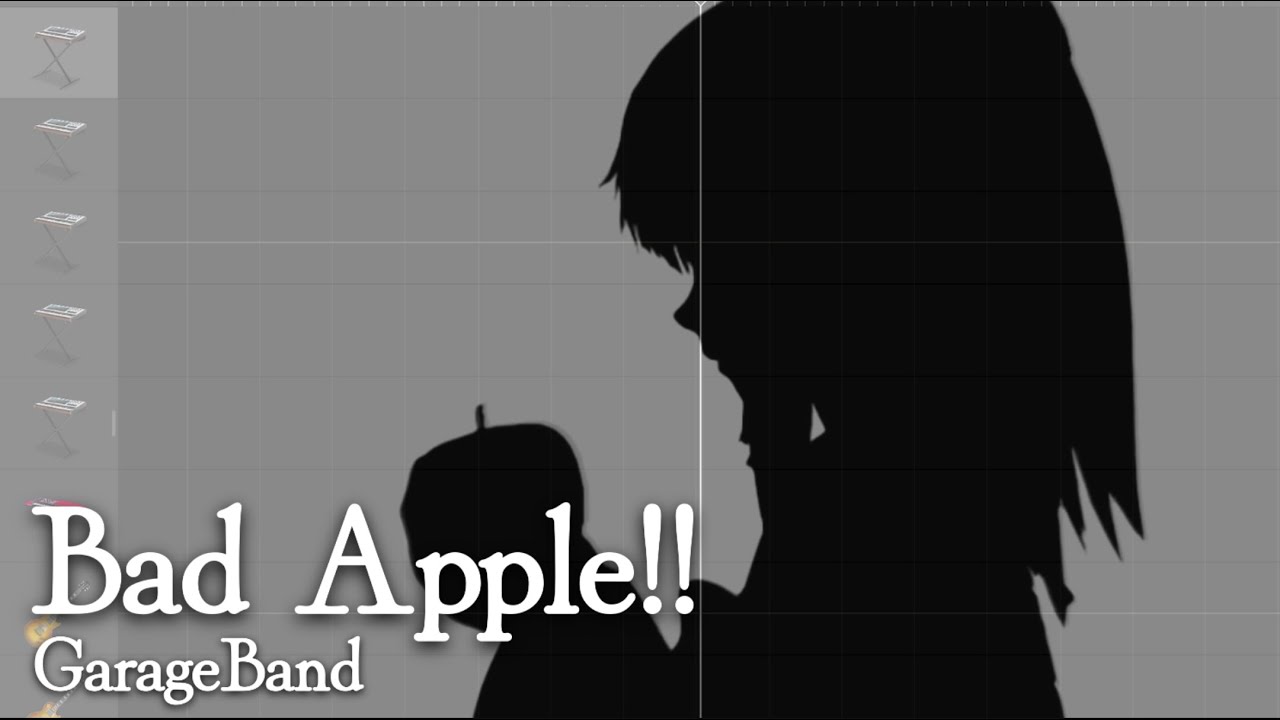 【東方remix】Bad Apple!! / feat nomico version【GarageBand】 - YouTube