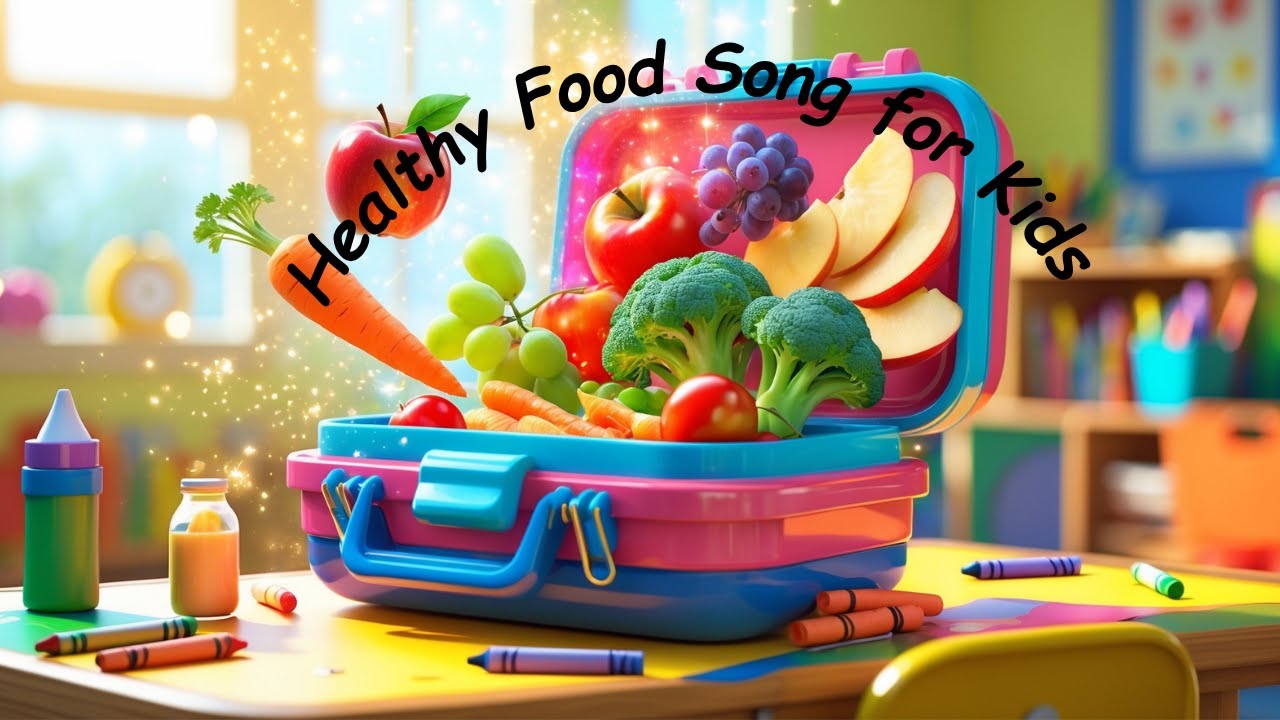 Healthy Food Song for Kids 🌈 | Magic Lunchbox Dance & Fun! - YouTube