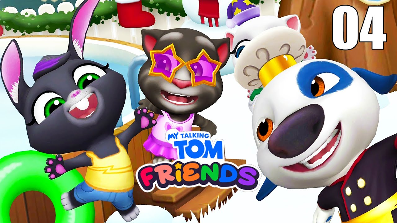 My Talking Tom Friends Gameplay (Android, iOS) Episode 04 - FHD Full ...