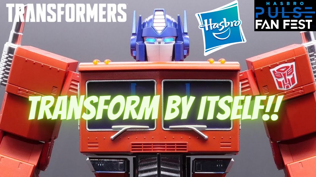 Transformers Optimus Prime Auto Converting Programmable Robot First ...