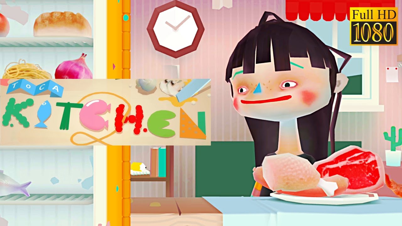 Toca Kitchen 2 EAT Game Review 1080p Official Toca Boca - YouTube