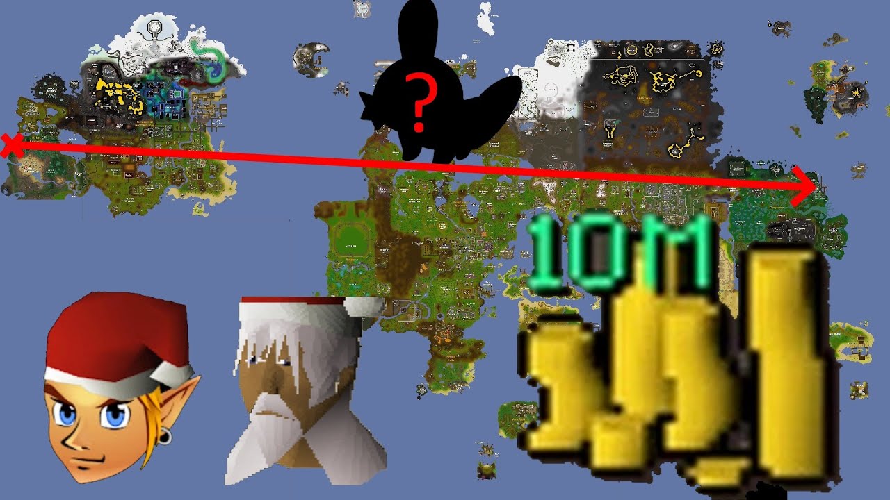 First Person To Run Across The WHOLE MAP Wins 10m ft. Rargh, Link ...