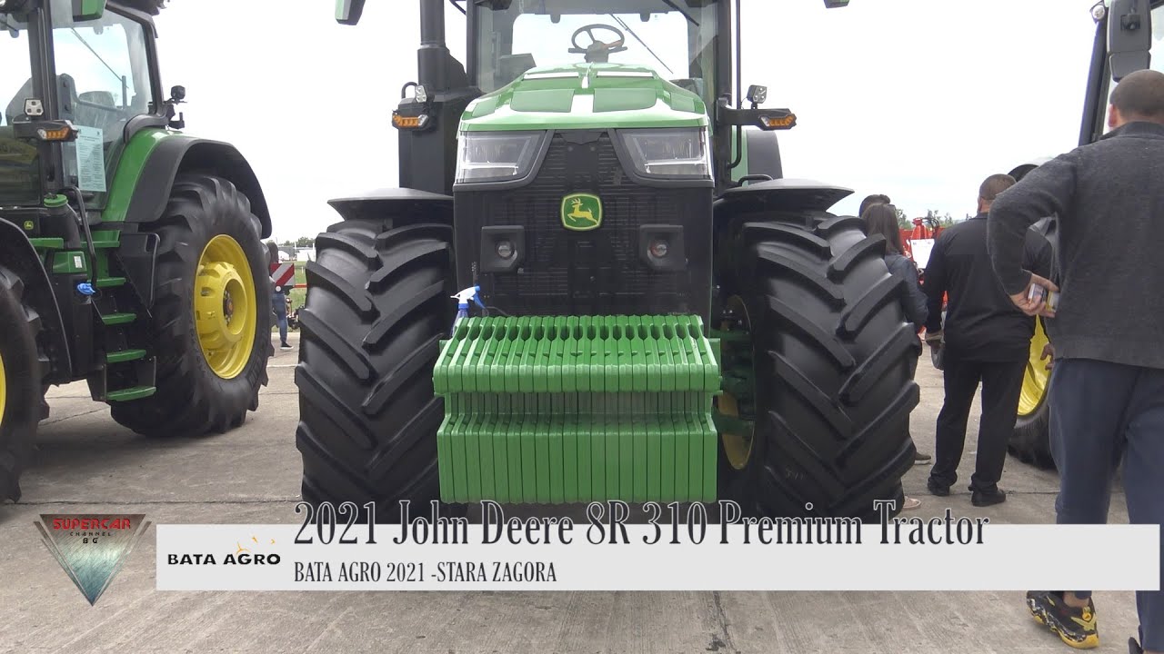 2021 John Deere 8R 310 Premium Tractor Interior Exterior Walkaround ...