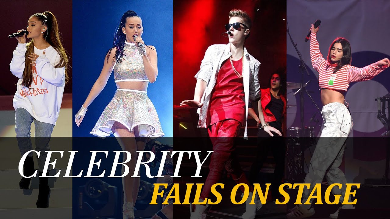 Hollywood Celebrity funny fails in Stage Shows | Recorded by fans 😂 ...
