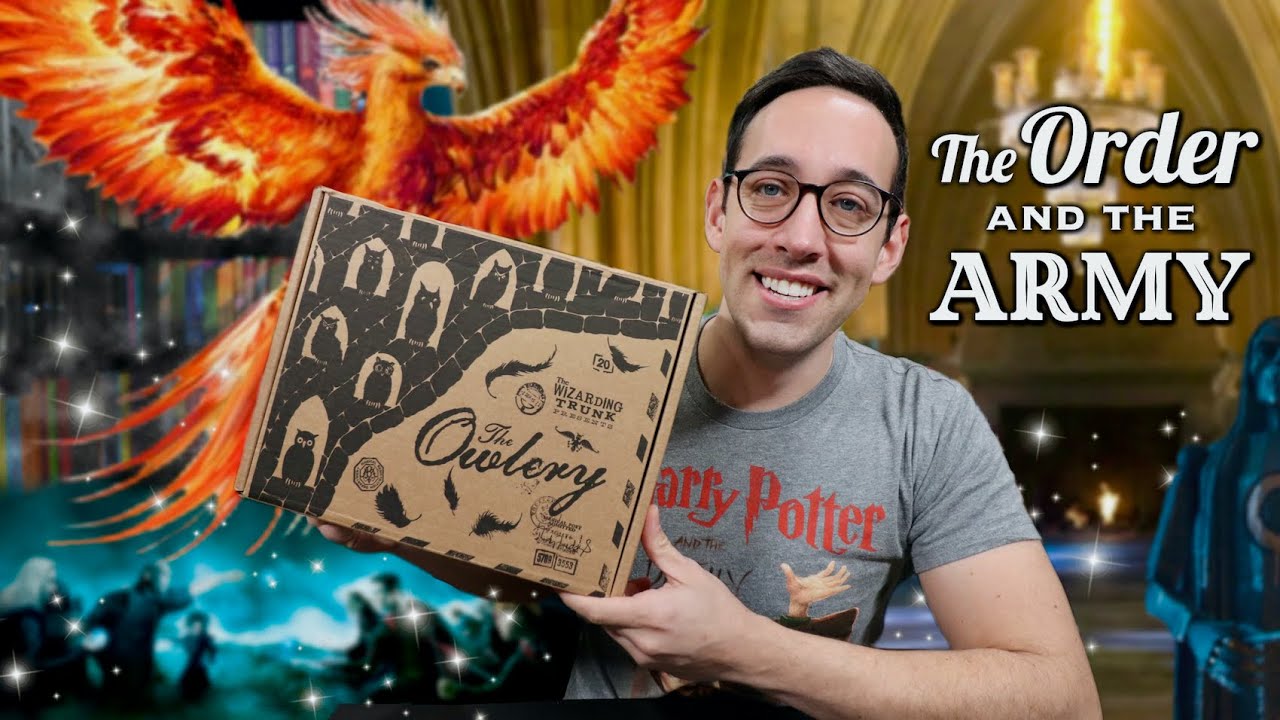 THE WIZARDING TRUNK | The Order and the Army | Harry Potter Unboxing ...
