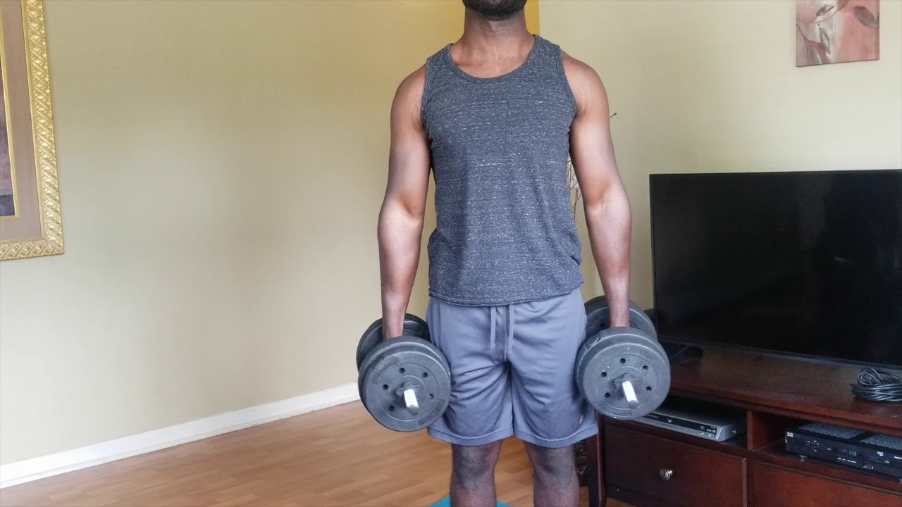Great at-home exercises using weights - YouTube
