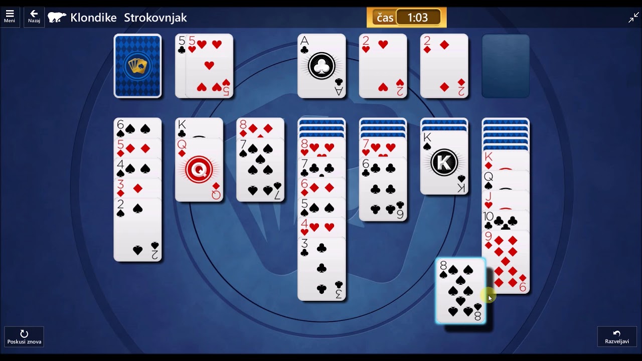 Microsoft Solitaire Collection - Klondike June 27 2018 - YouTube