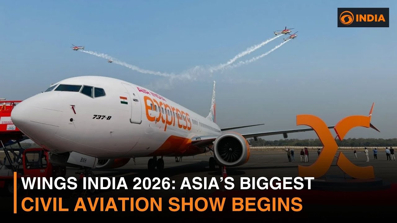 Wings India 2026: Asia’s Biggest Civil Aviation Show Begins | DD India ...