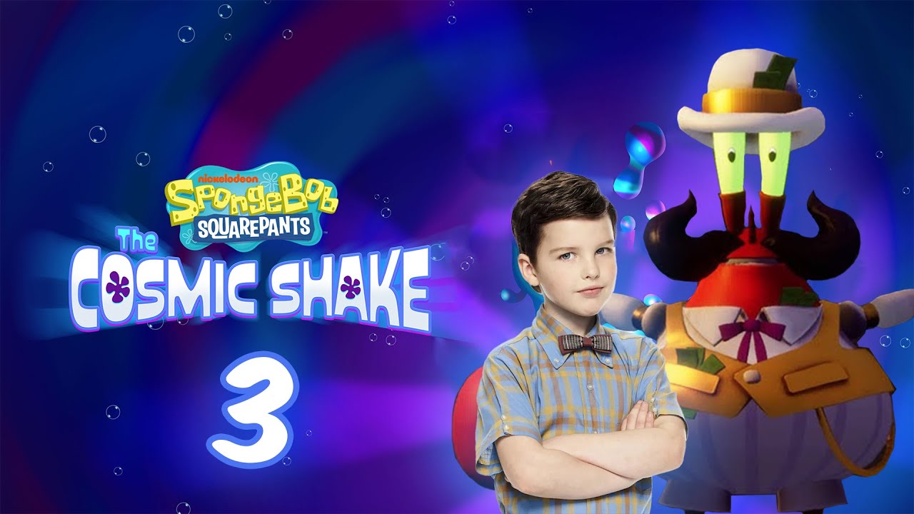 Is Sheldon Goated? WHATS going on in SpongeBob SquarePants Cosmic Shake ...