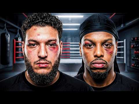 WIR BOXEN GEGEN EINEN 17-0 PROFI BOXER