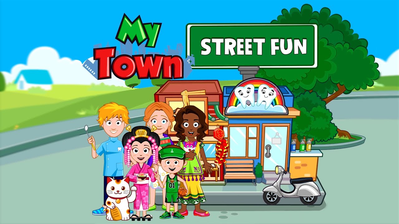 My Town: Street Fun | Creative Game | Cute Little Games - YouTube