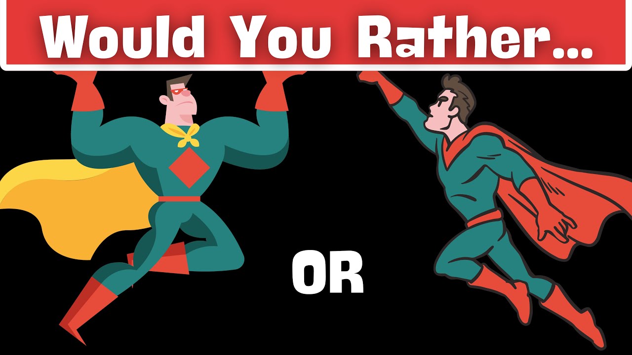 Would You Rather Be Invisible or Fly for a Day? - YouTube