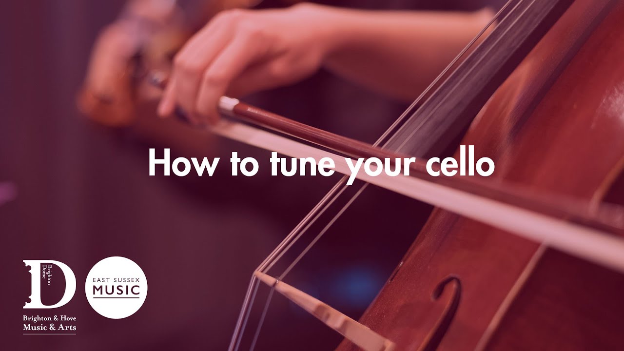How to tune your cello - YouTube