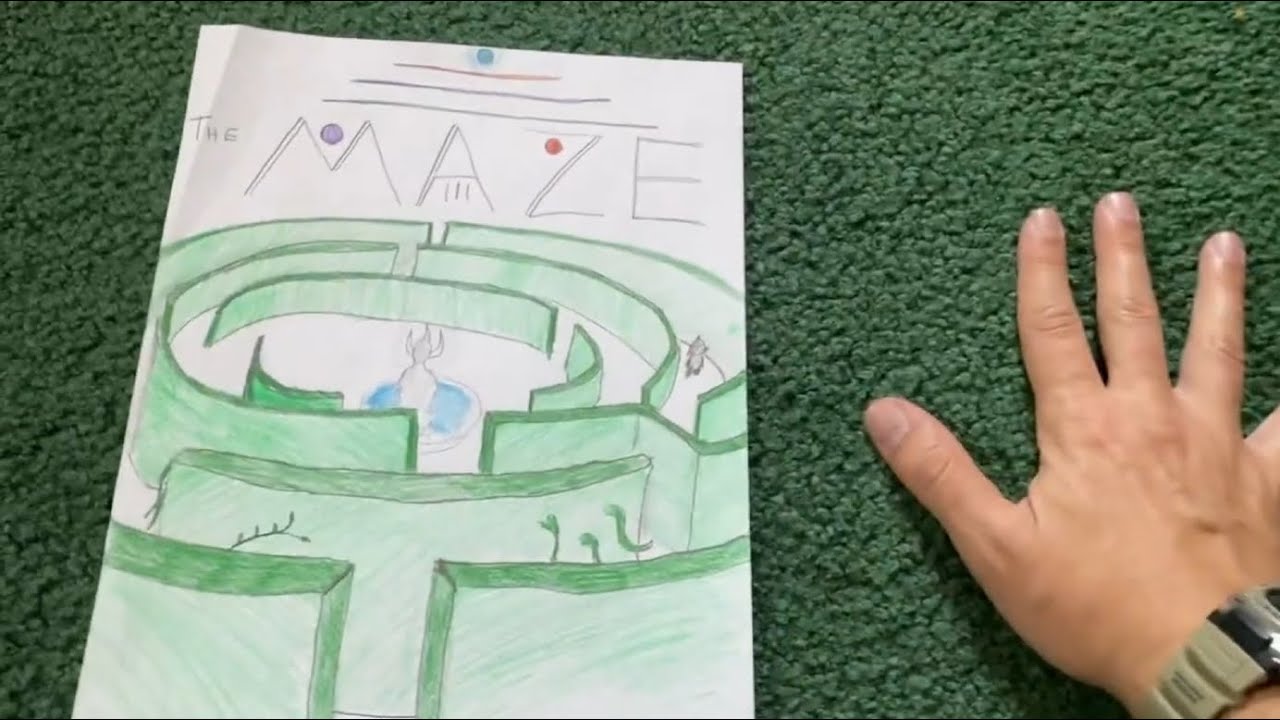 THE MAZE - a Paper Computer Game - YouTube