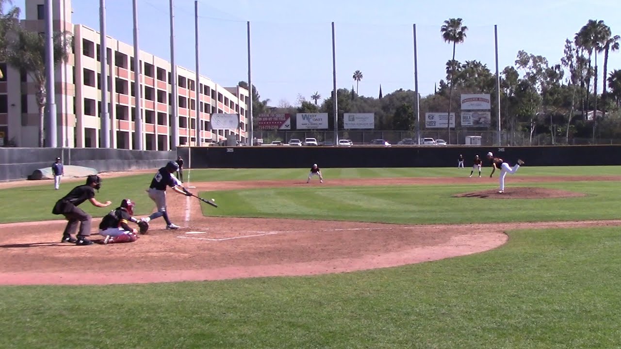Spencer Roos - George Fox University Baseball - Solo Home Run vs ...