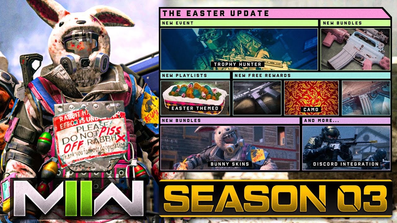 The Modern Warfare 2 Easter Event, Rewards & Season 3 Challenges… - YouTube