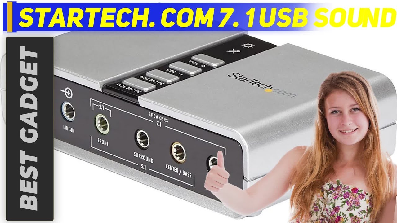 StarTech.com 7.1 USB Sound Card - Best External Sound Cards Review ...