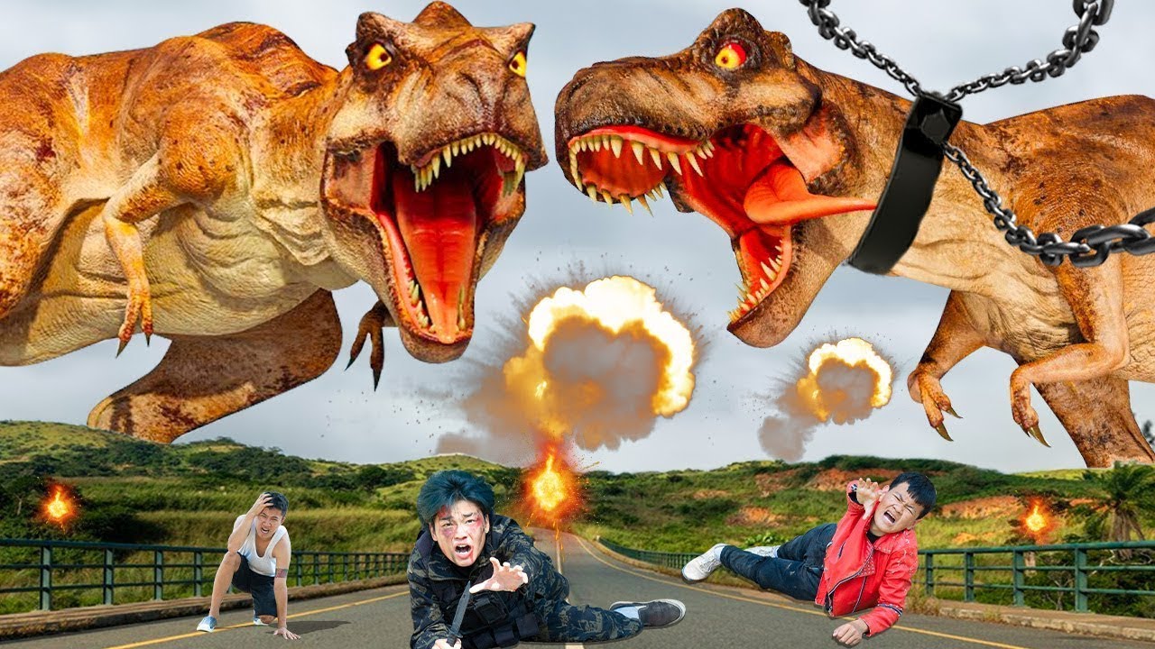 Jurassic World Dominions In Real Life Part 3| Season 2 | Chill rex ...