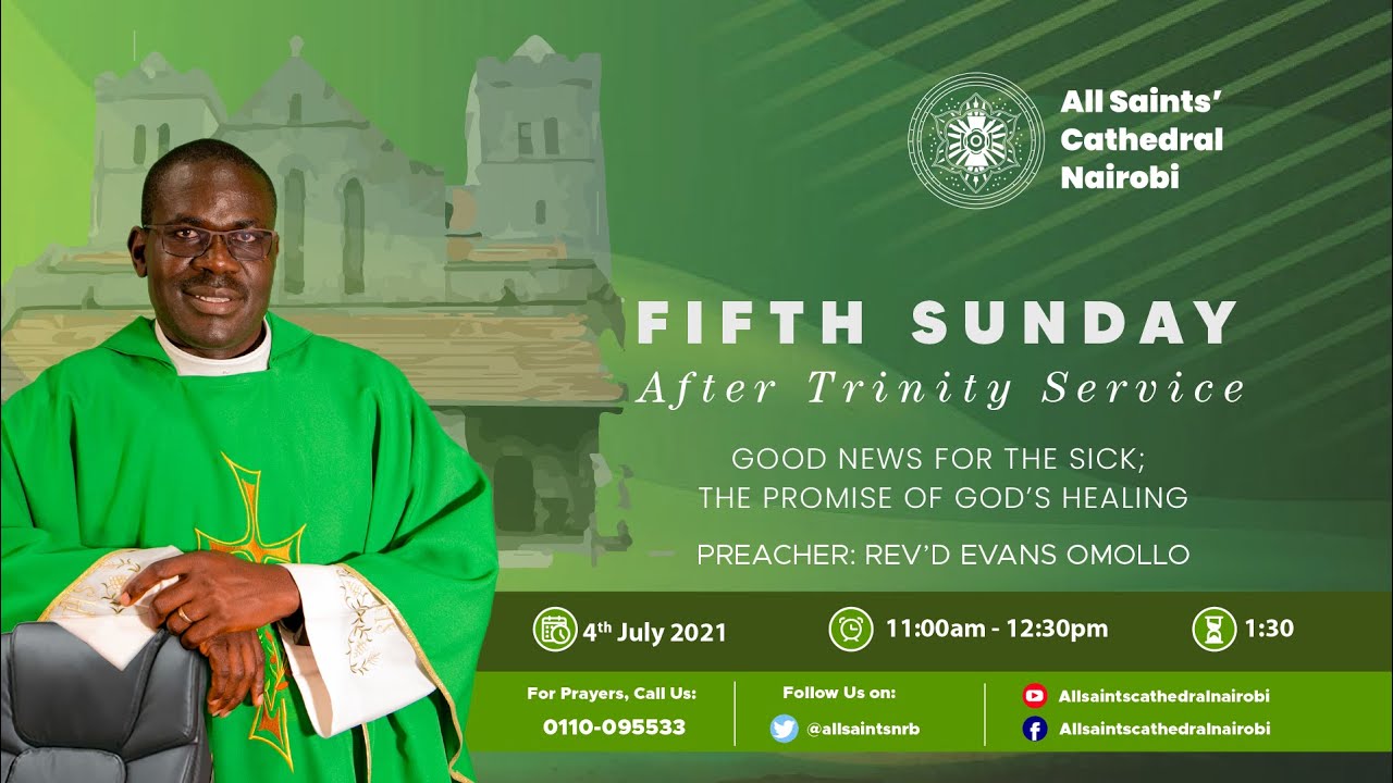 The 5th Sunday after Trinity Service | 4th July 2021 - YouTube