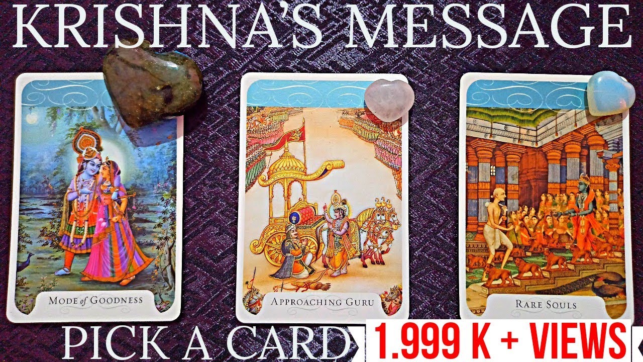 Lord krishna's Messages ️ tarot card reading🔮Pick a card prediction ...