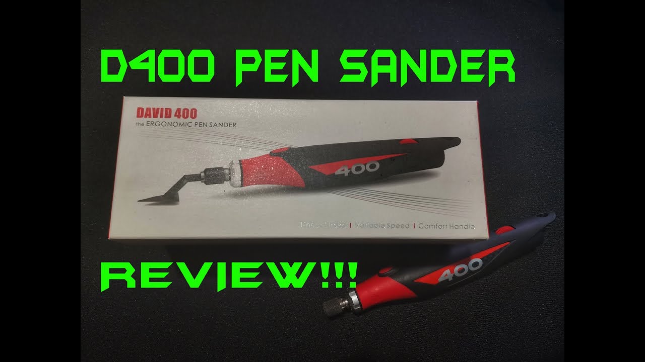 David 400 (D400) Ergonomic Pen Sander - YouTube