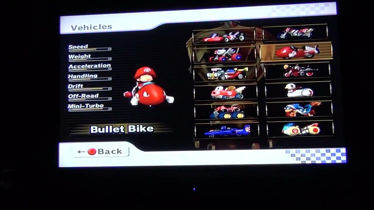 Mario Kart Wii - All Characters, Karts, & Bikes (Bonas Episode) - YouTube