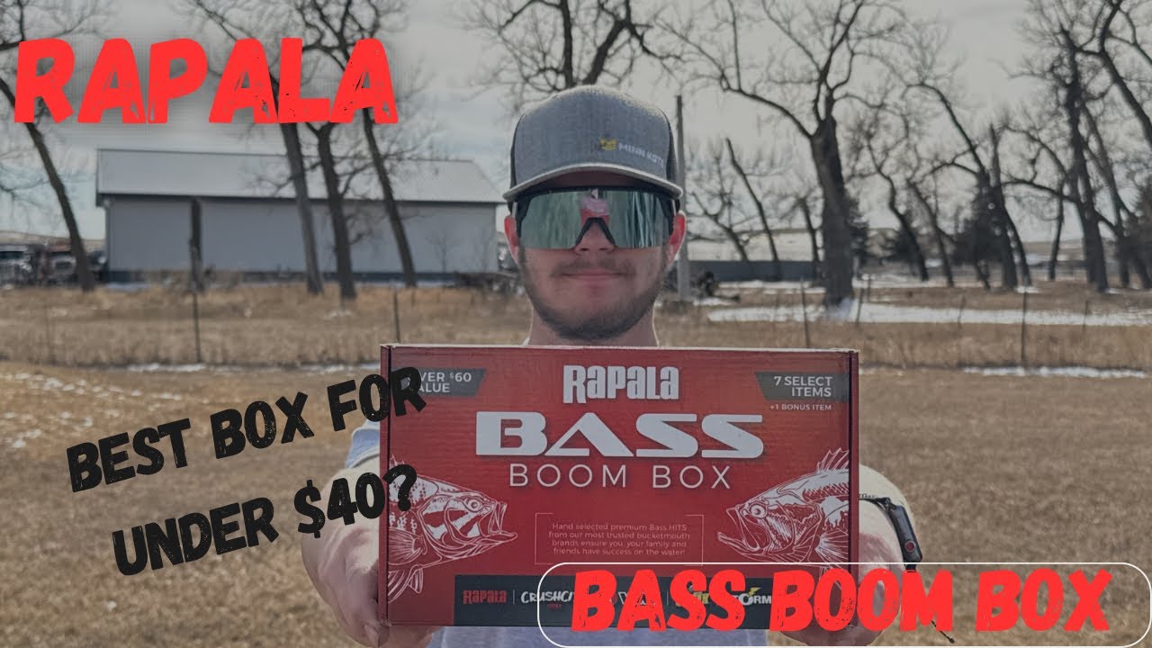 UNBOX the Rapala Bass Boom Box with me! & MERCH DETAILS - YouTube
