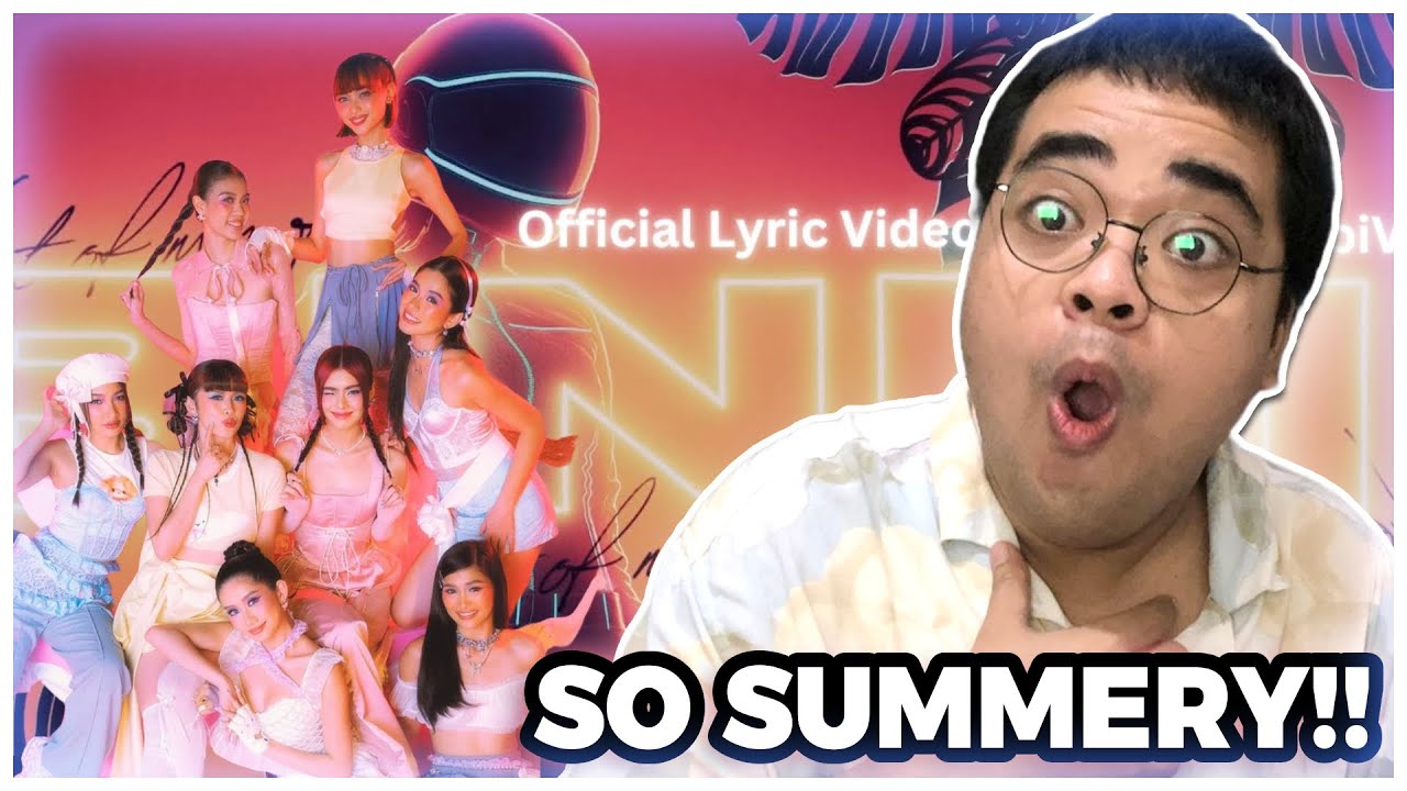 BINI | 'Out Of My Head' Official Lyric Video REACTION - YouTube