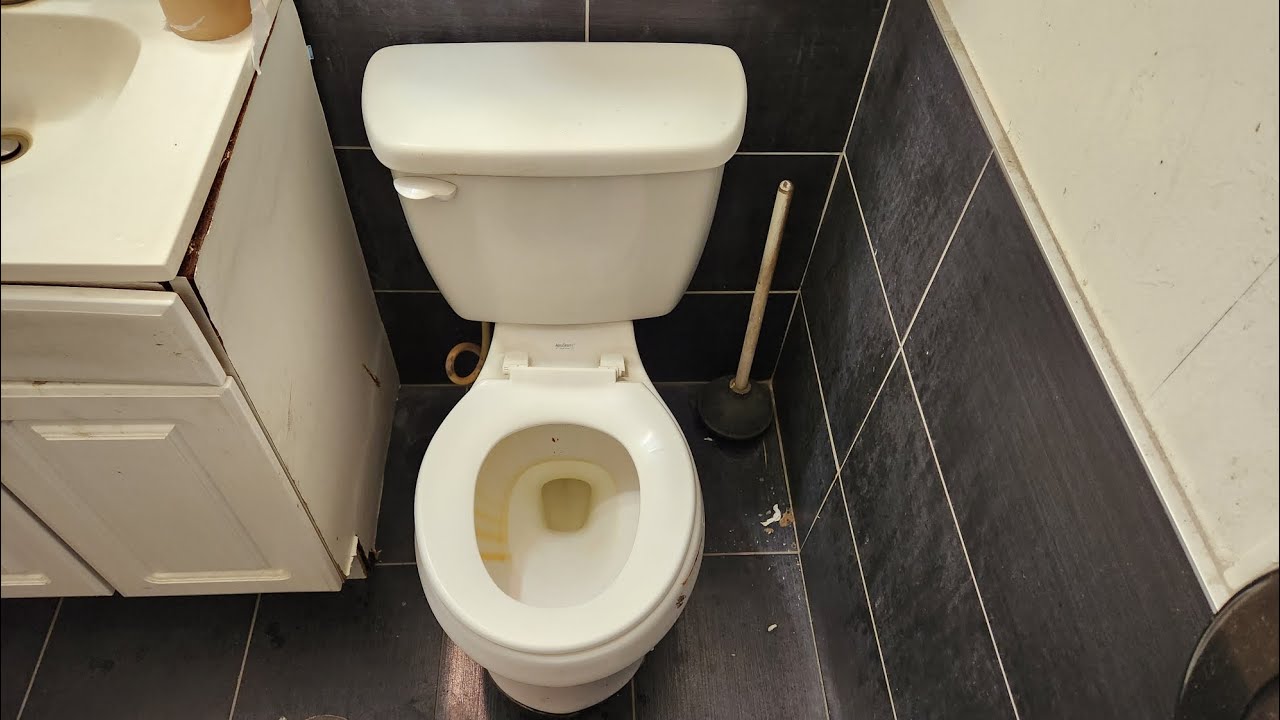 Newer AquaSource Colby toilet - YouTube