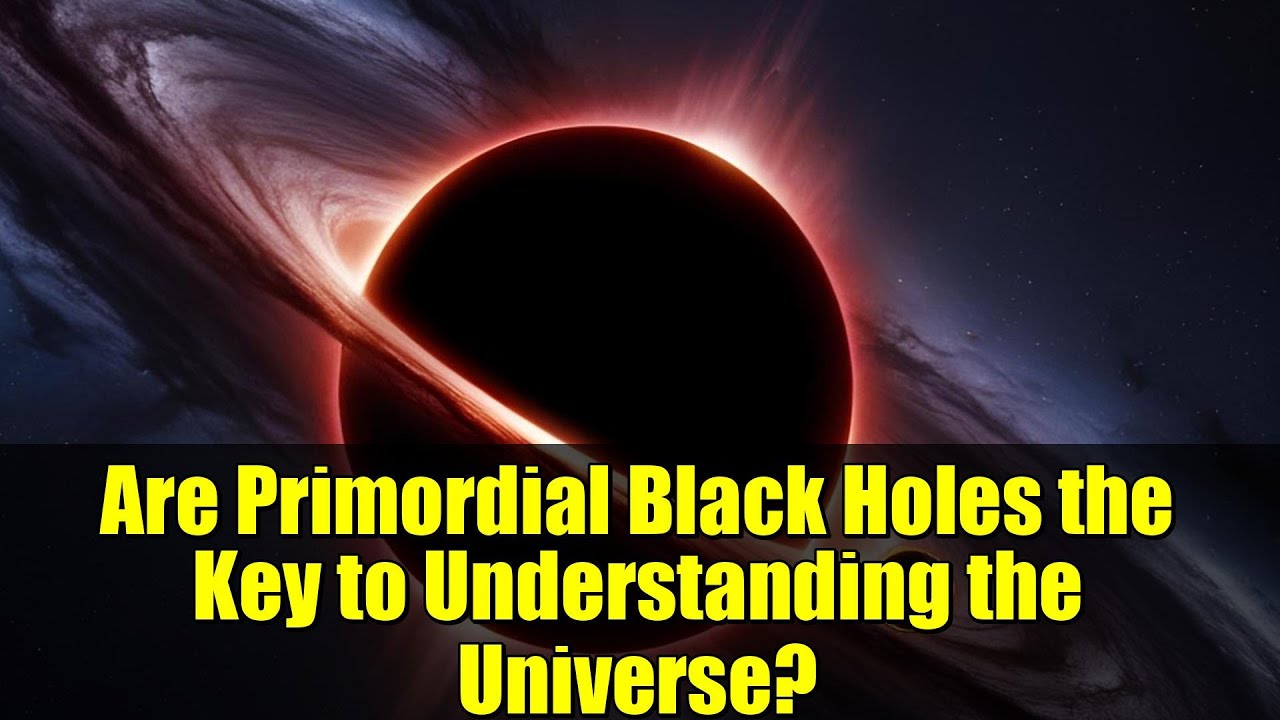 Are Primordial Black Holes the Key to Understanding the Universe? - YouTube