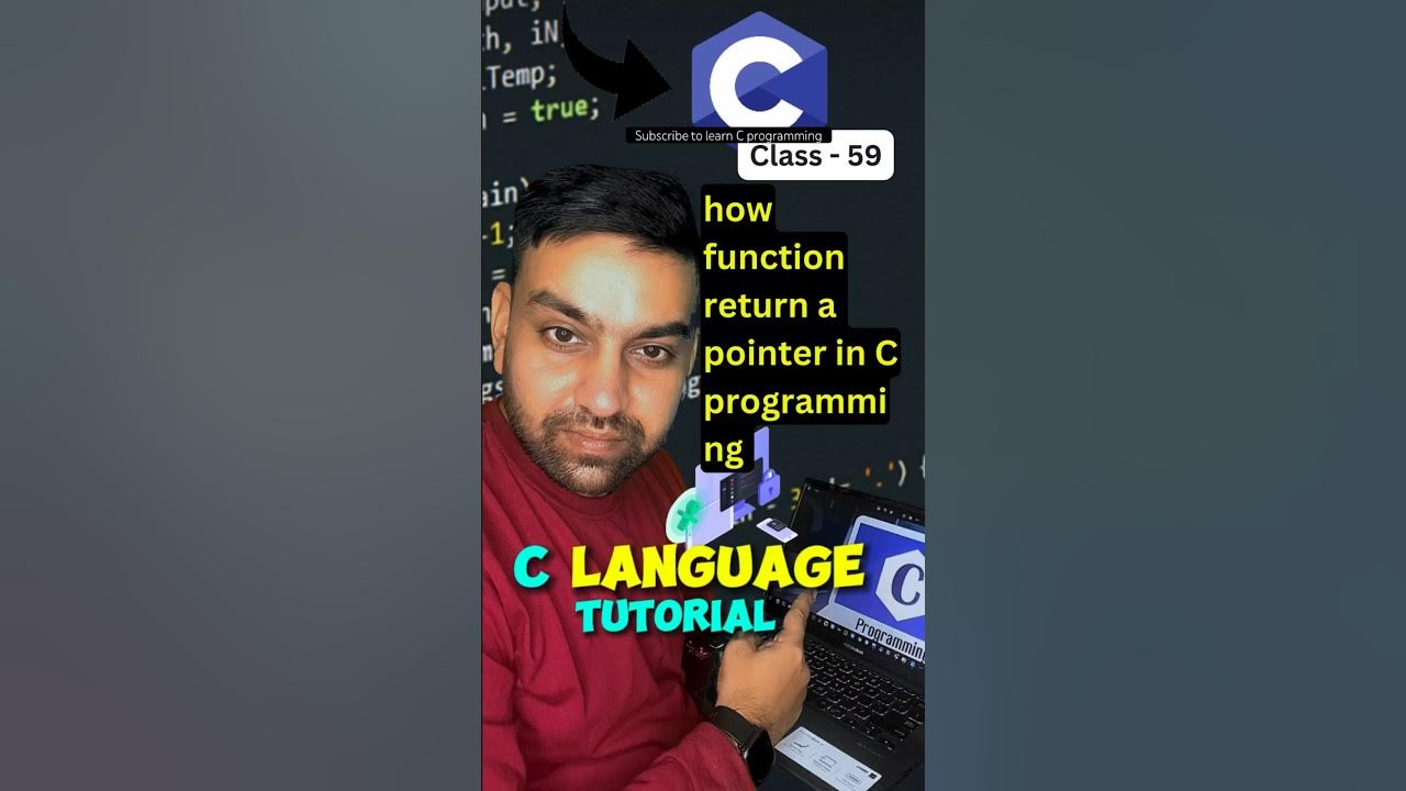 🔴 Class 59 How Function Return A Pointer In C Programming Clanguage Codingpractice Excel