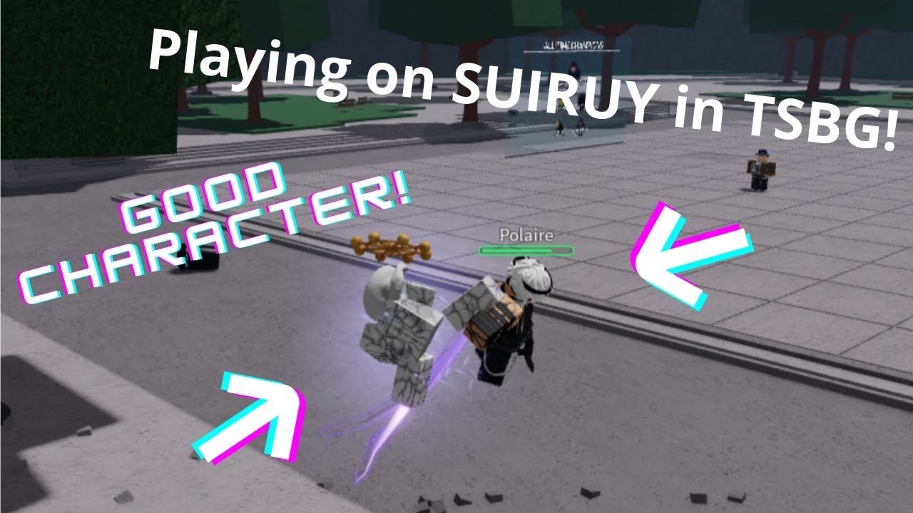 Gameplay on Suiryu in TSBG! | Roblox The Strongest Battlegrounds - YouTube