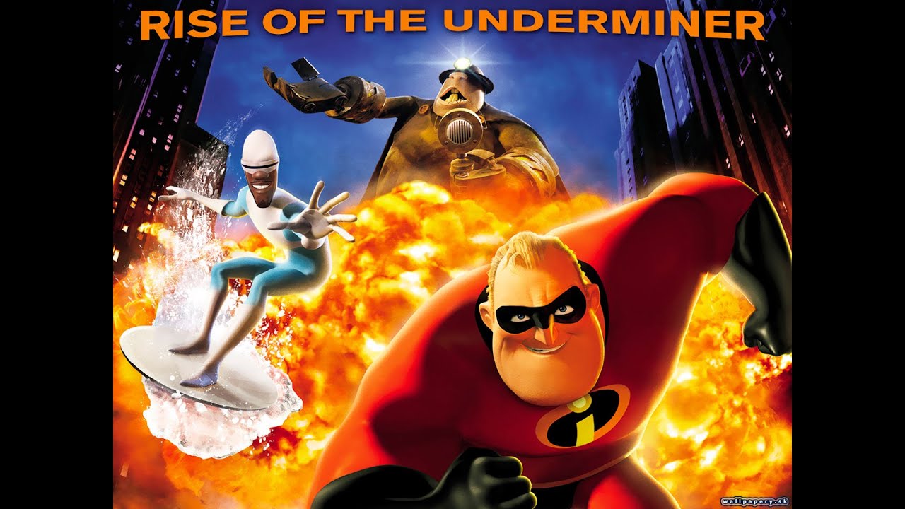 The Incredibles Rise of the Underminer All Cutscenes Walkthrough ...