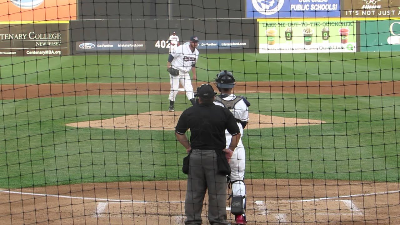 5/28/2015: Sean Bierman vs. Jose Morales (Great play by Nate Spears ...