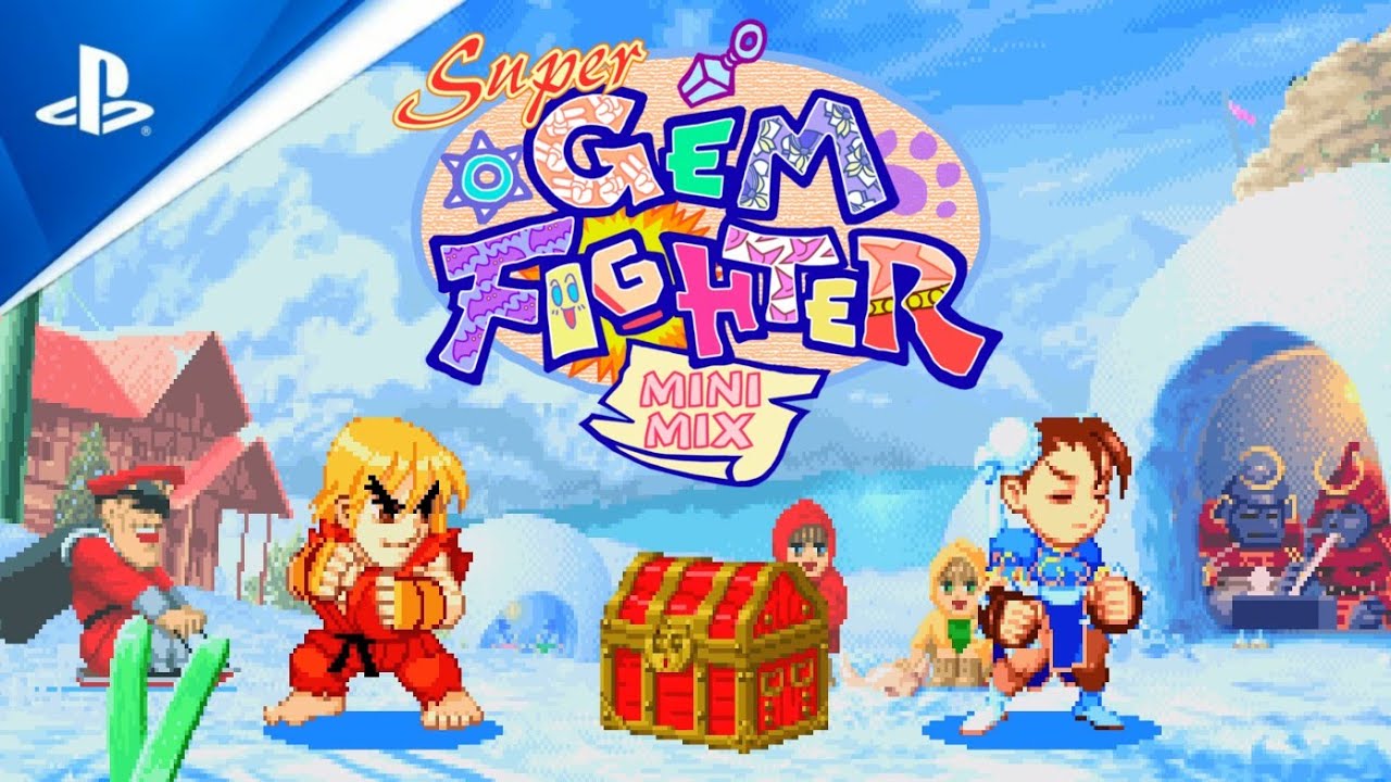 Super Gem Fighter Mini Mix (Pocket Fighter) on PS5 - YouTube