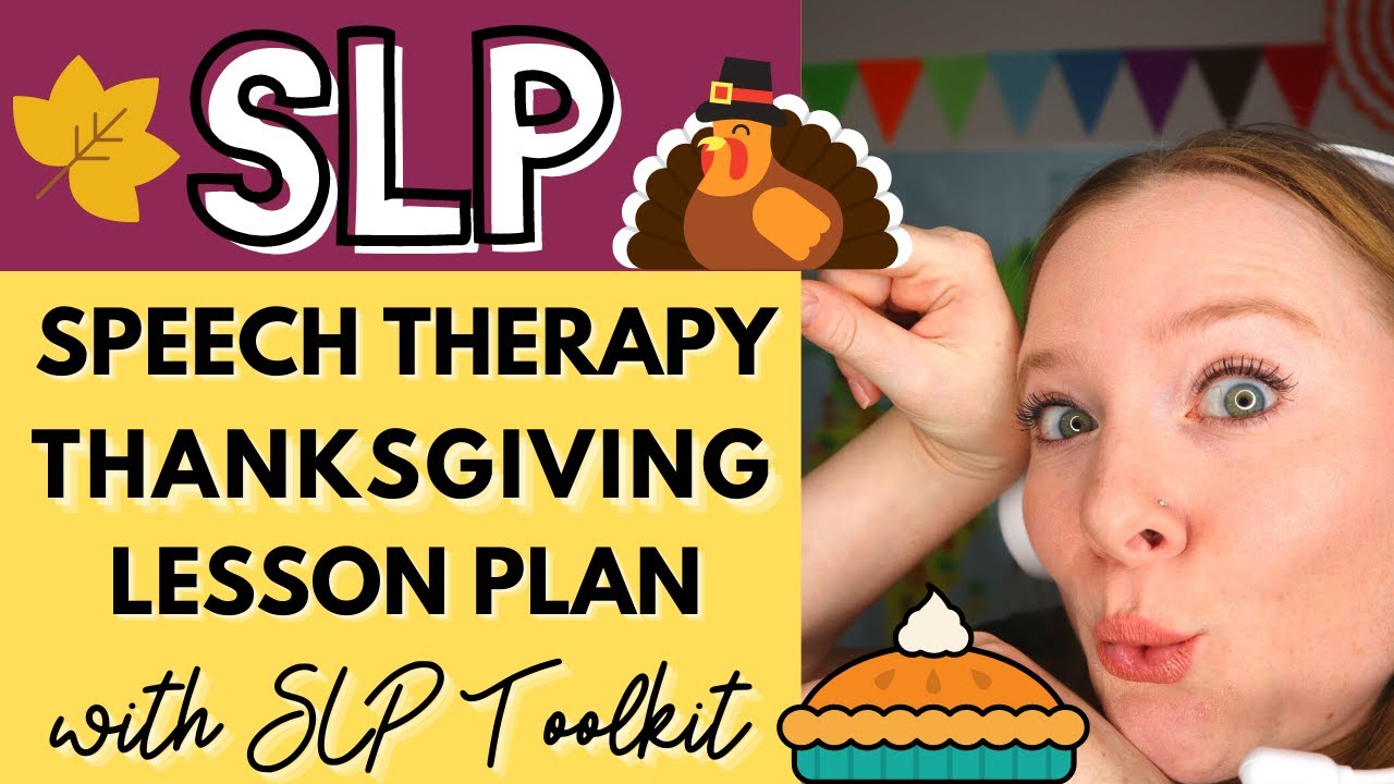 Plan with me! Speech Therapy Lesson Planning for Thanksgiving - YouTube