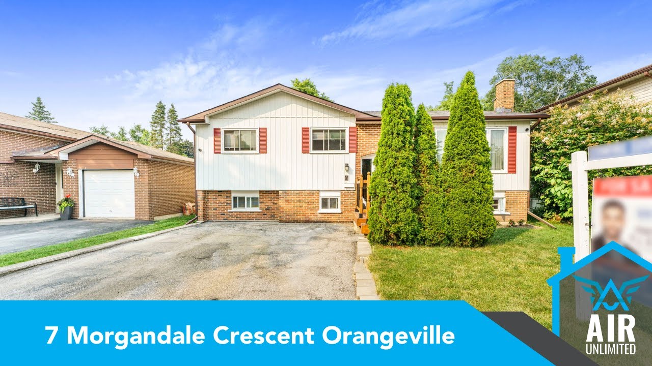 7 Morgandale Crescent Orangeville - YouTube