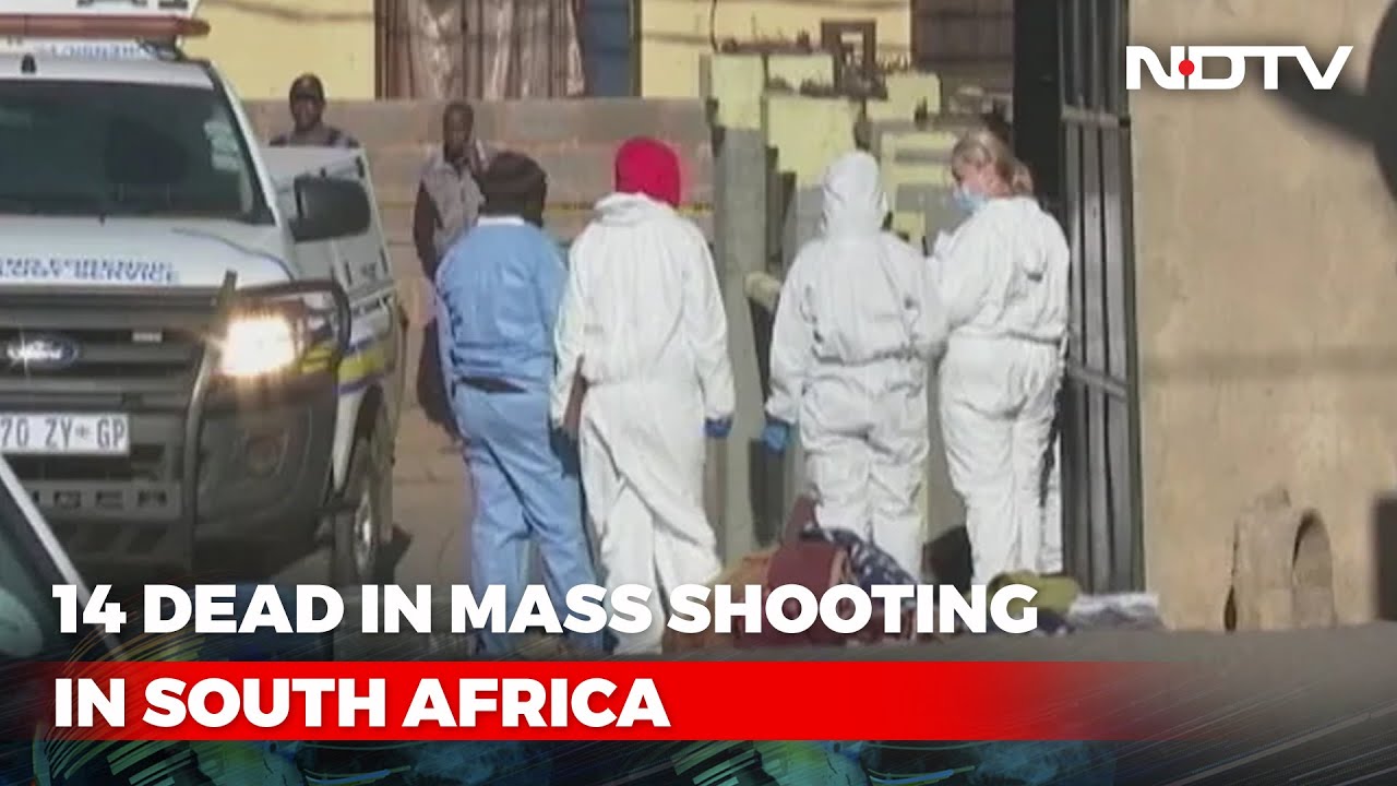 14 Killed In Bar Shootout In South Africa: Police - YouTube