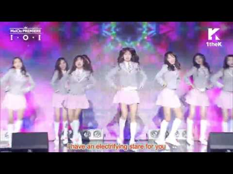 I O I -  Pick Me LIVE (Eng Sub)